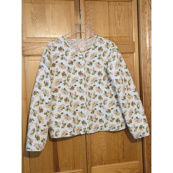 April Cornell | Jackets & Coats | April Cornell Vintage 9s Quilted ...